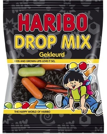 Haribo Drop Mix Gekleurd – candyonlinenl1