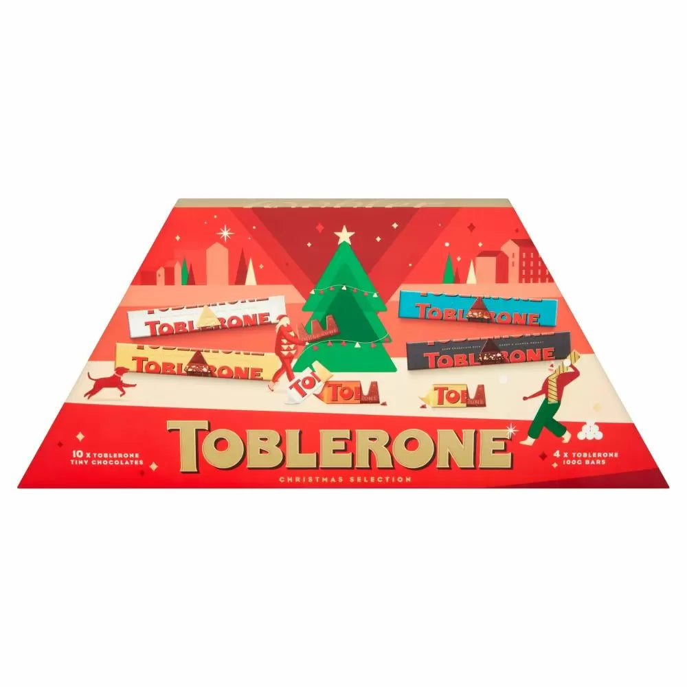 Toblerone - Chocolate Christmas Selection Box 480 Gram – candyonlinenl1
