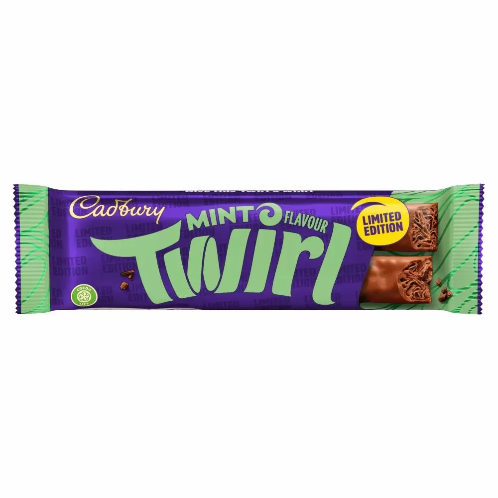 Cadbury Twirl Mint 43 Gram – candyonlinenl1