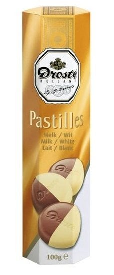 Droste Chocolade Pastilles Melk/Wit - Online Chocolade