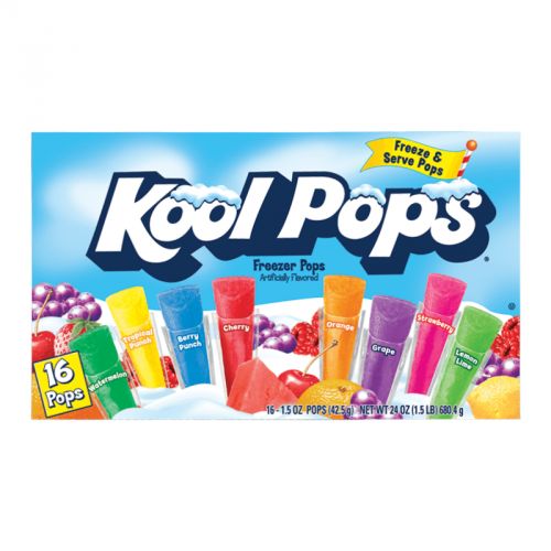 Kool Pops - Assorted Freezer Bars 16-Pack – candyonlinenl1