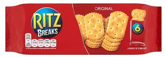 Ritz - Breaks Original 6-Pack 190 Gram – candyonlinenl1
