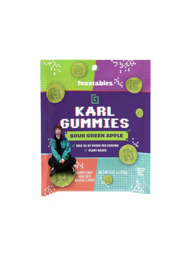 Mr Beast - Feastables Peanut ButteFeastables - Karl Gummies -r 60 Gram