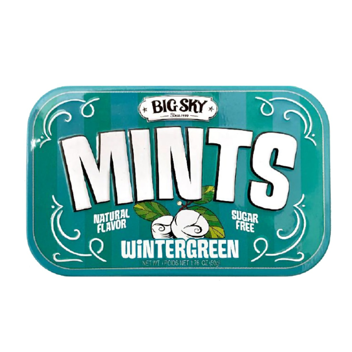 Big Sky - Mints - Wintergreen 50 Gram – candyonlinenl1