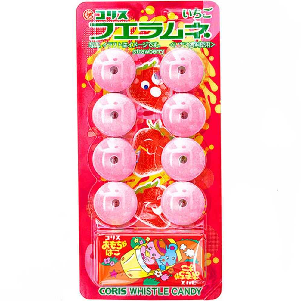 Coris - Whistle Ramune Strawberry 22 Gram – candyonlinenl1