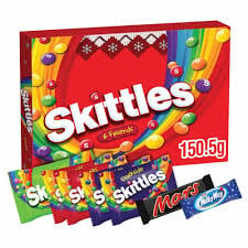 Skittles - Medium Selection Box 150,5 Gram – candyonlinenl1