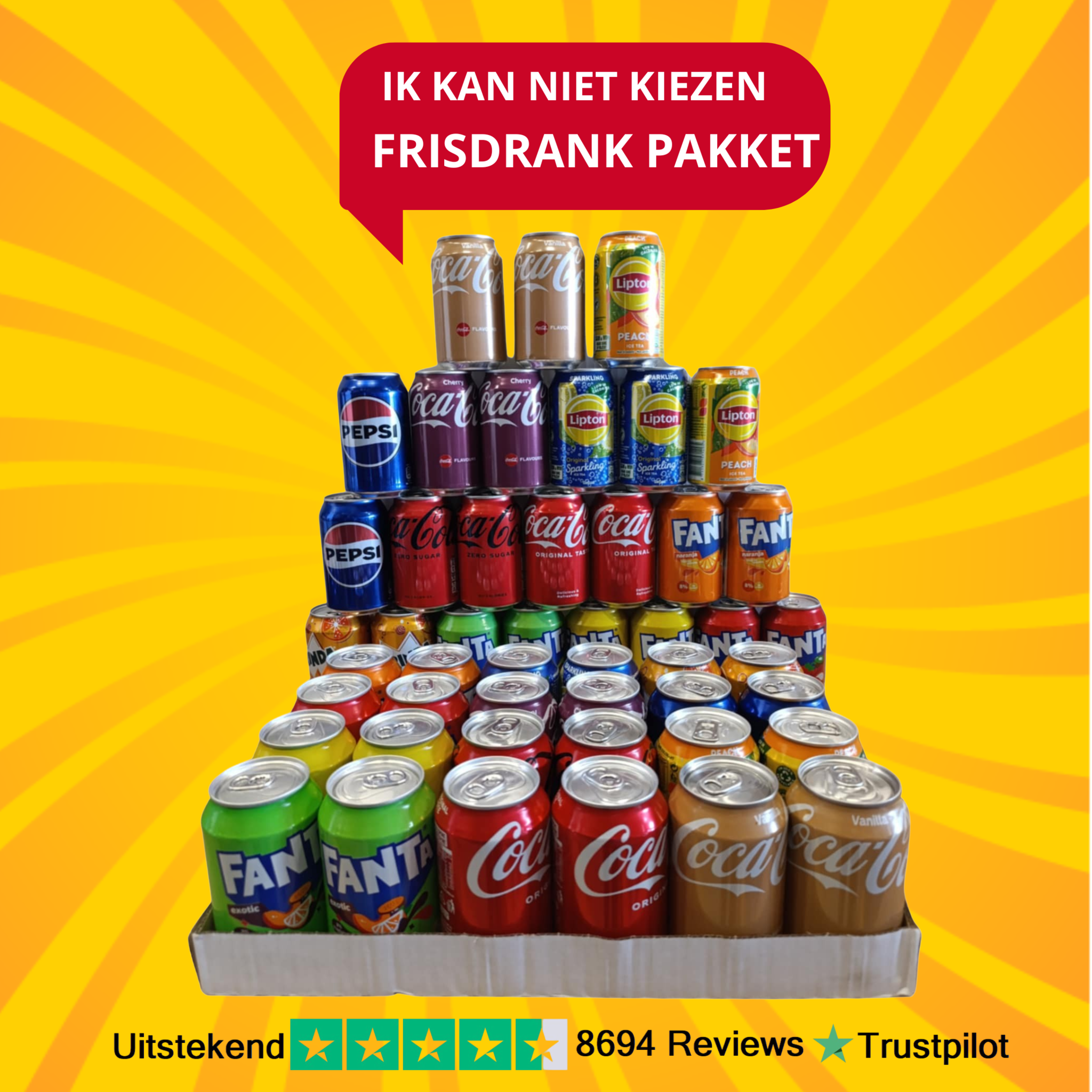 Ik Kan Niet Kiezen Frisdrank Pakket 24 Blikjes – candyonlinenl1