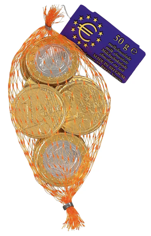 Hamlet - Chocolademunten 50 Gram 100 Stuks – candyonlinenl1