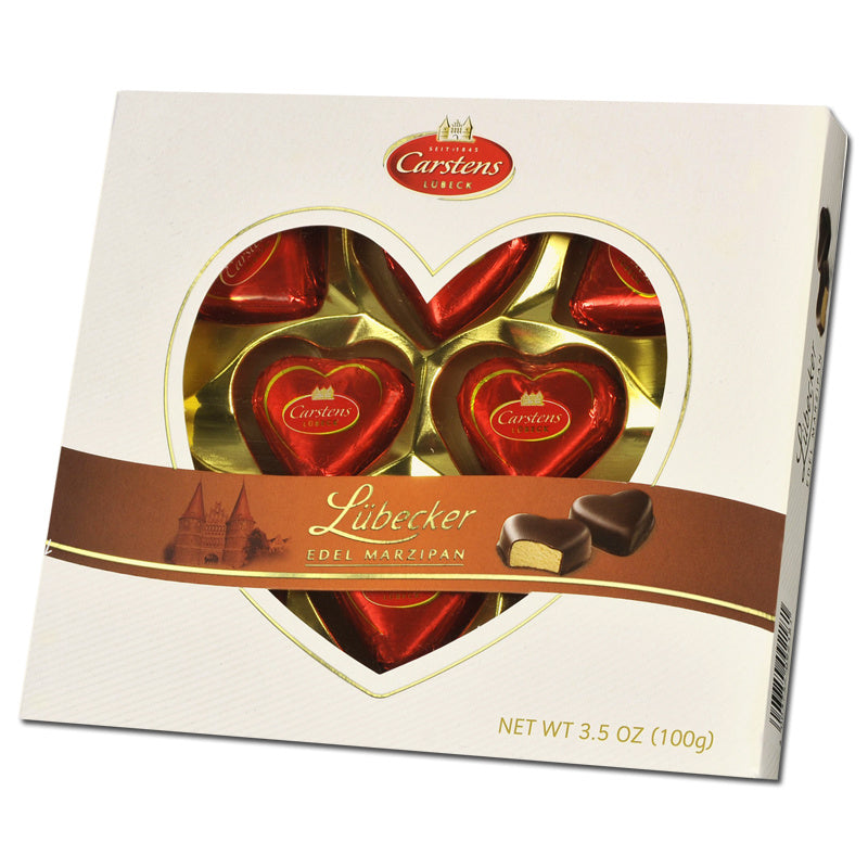 Carstens - Marsepein Hartjes 100 Gram – candyonlinenl1