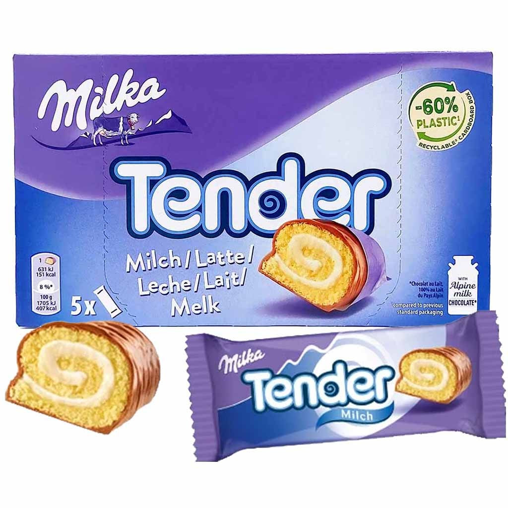 Milka - Tender Milch 5x37 Gram – candyonlinenl1
