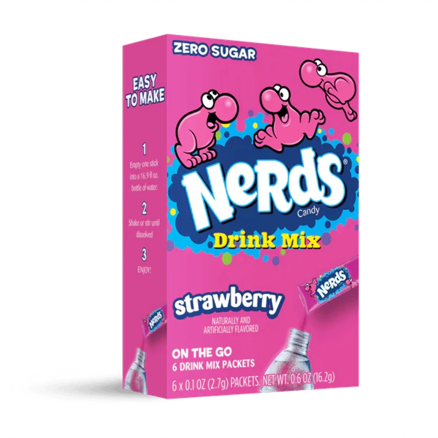 Nerds - Powder Drink Mix Strawberry 6x3 Gram – candyonlinenl1