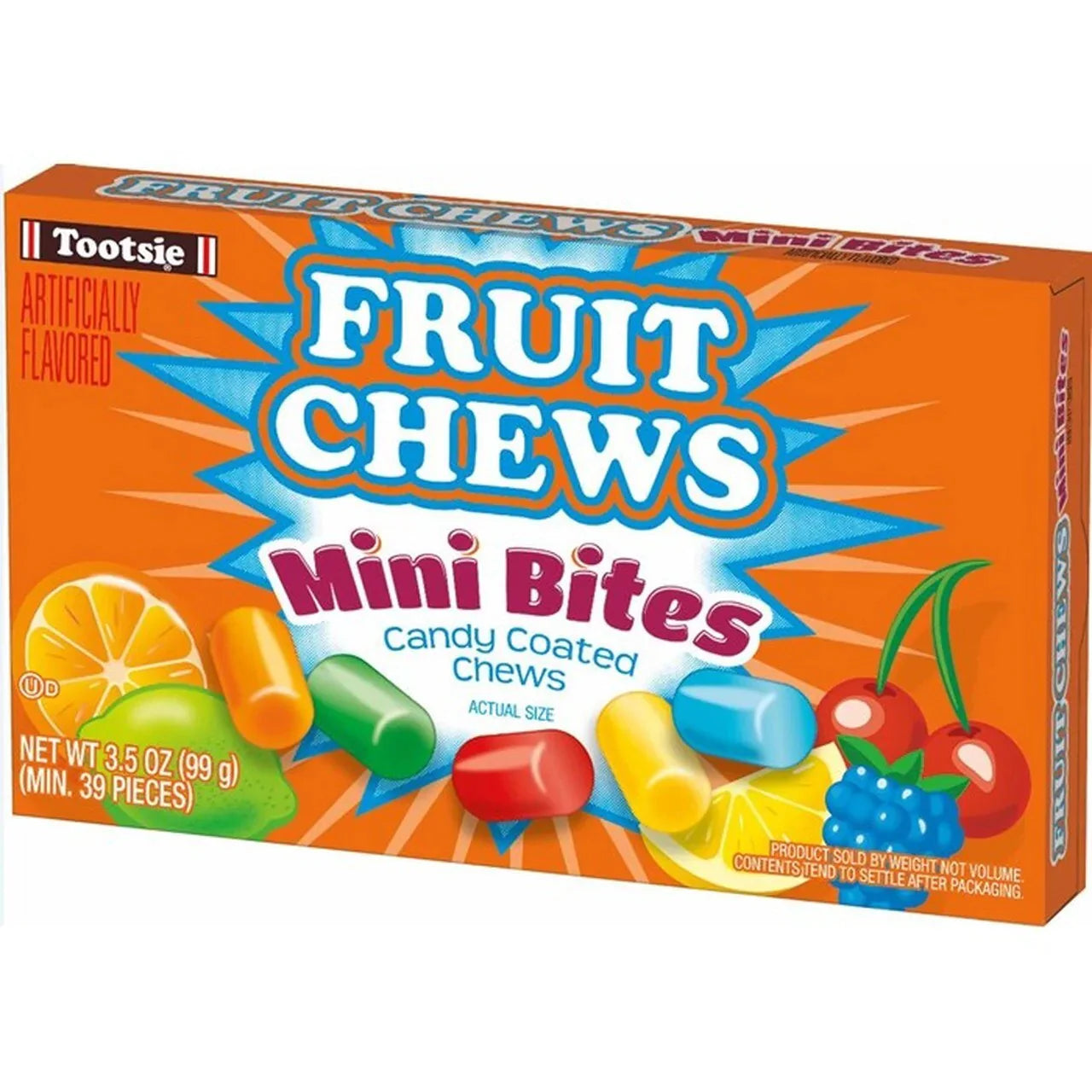 Tootsie - Fruit Chews Mini Bites 99 Gram – candyonlinenl1