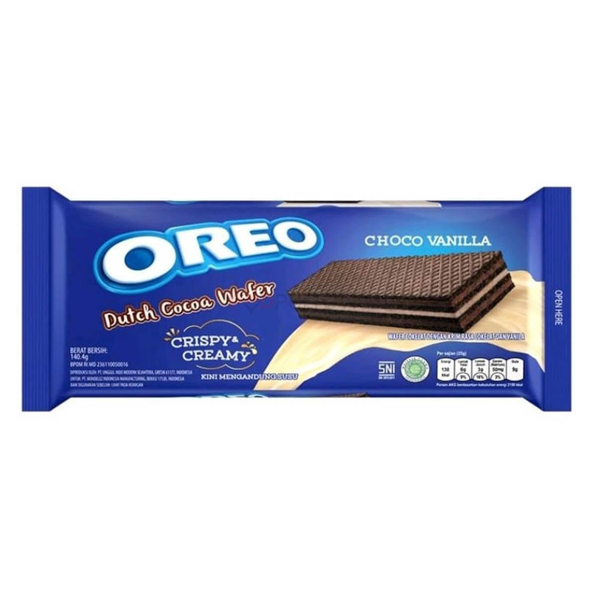 Oreo - Wafer Choco Vanilla 140,4 Gram – CandyOnline